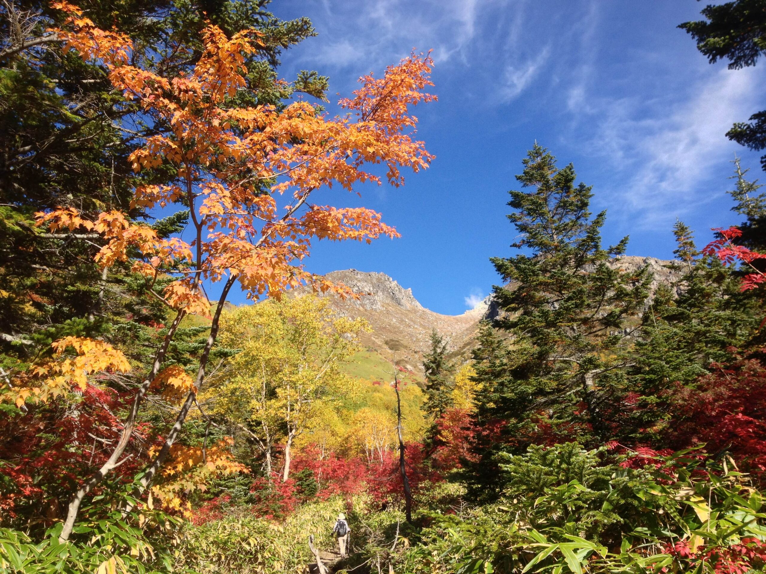 Mount Yake Ablaze with Color – Kamikochi Official Website