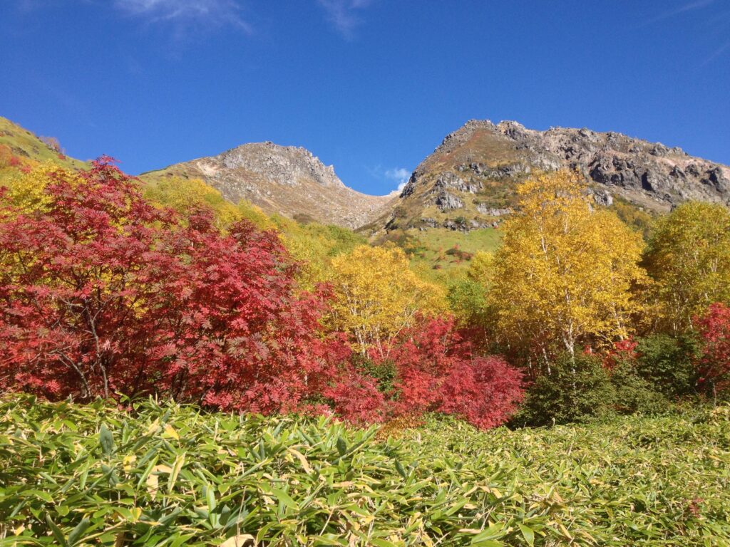 Mount Yake Ablaze with Color – Japan Alps Kamikochi Official Website